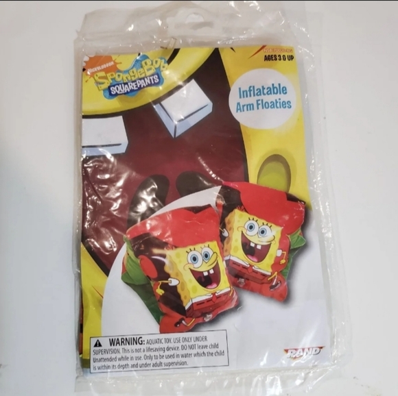 SpongeBob Squarepants | Swim | Spongebob Inflatable Arm Floaties | Poshmark